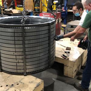 generator stator lamination stack | Sotek, inc.